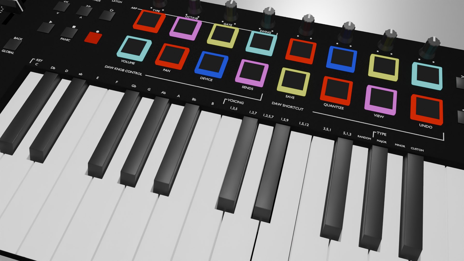 Synthesizer 3D Model - TurboSquid 2252692