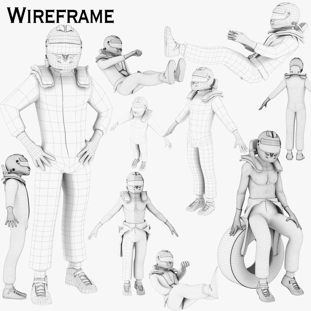 3d Model Felipe Massa 2016