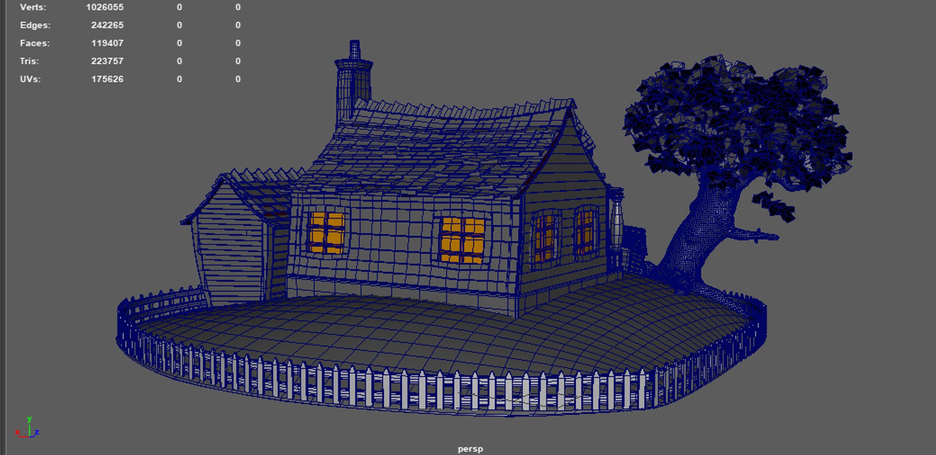 Toon House 3D Model - TurboSquid 1368549