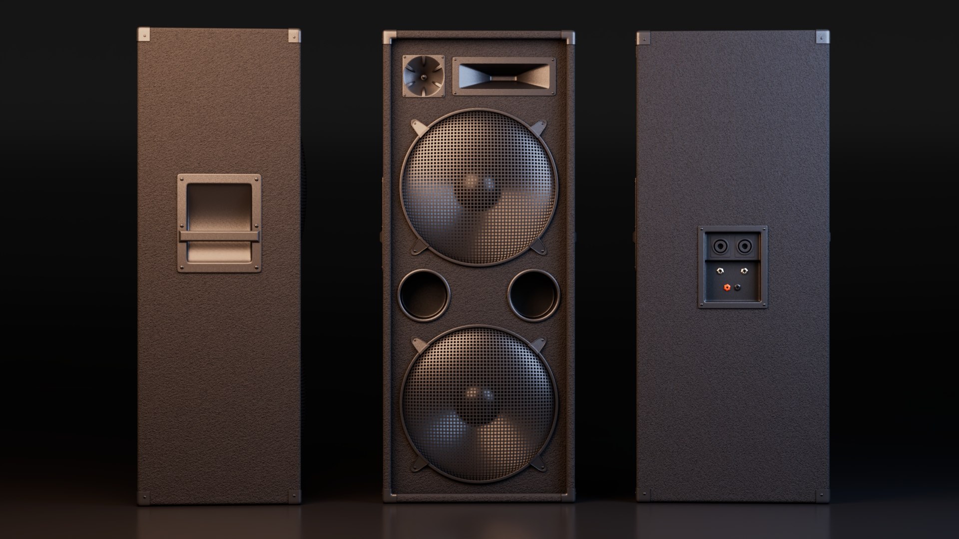 3D Loudspeaker - TurboSquid 2384743
