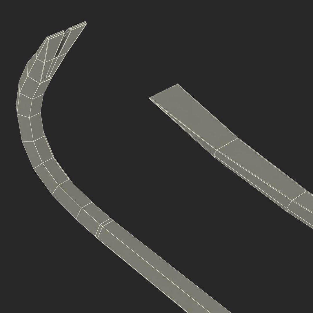 3d Crowbars Modelled Model