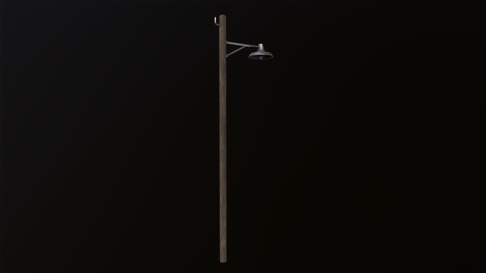 Wooden Light Pole 3D Model - TurboSquid 2102392