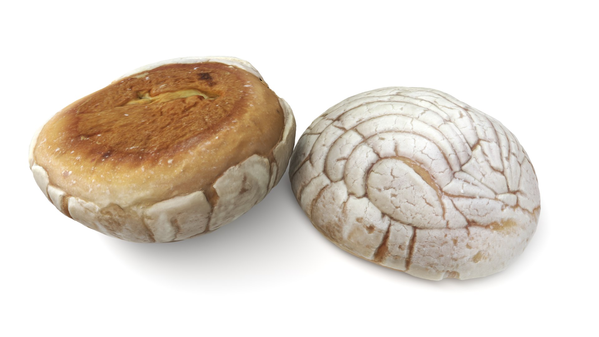 3D Mexican Bread Concha - TurboSquid 1352393