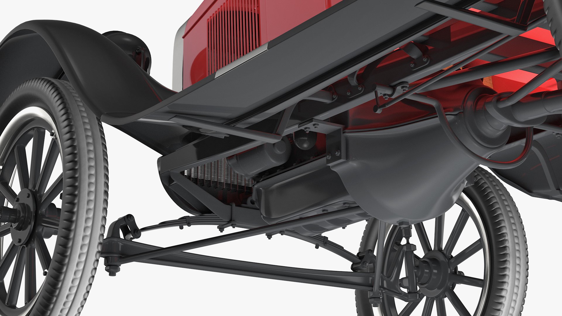 Classic vintage 20s car model - TurboSquid 1551732