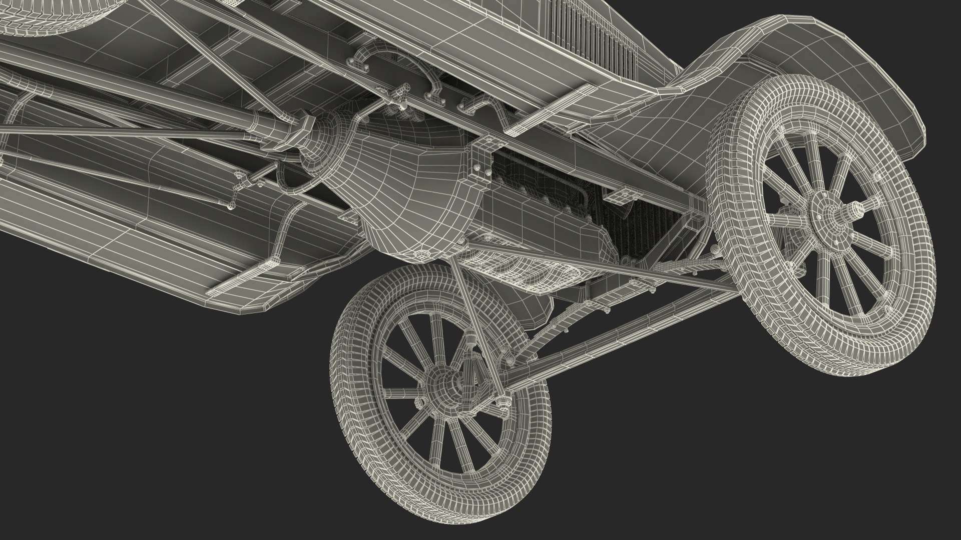 Classic Vintage 20s Car Model - TurboSquid 1551732