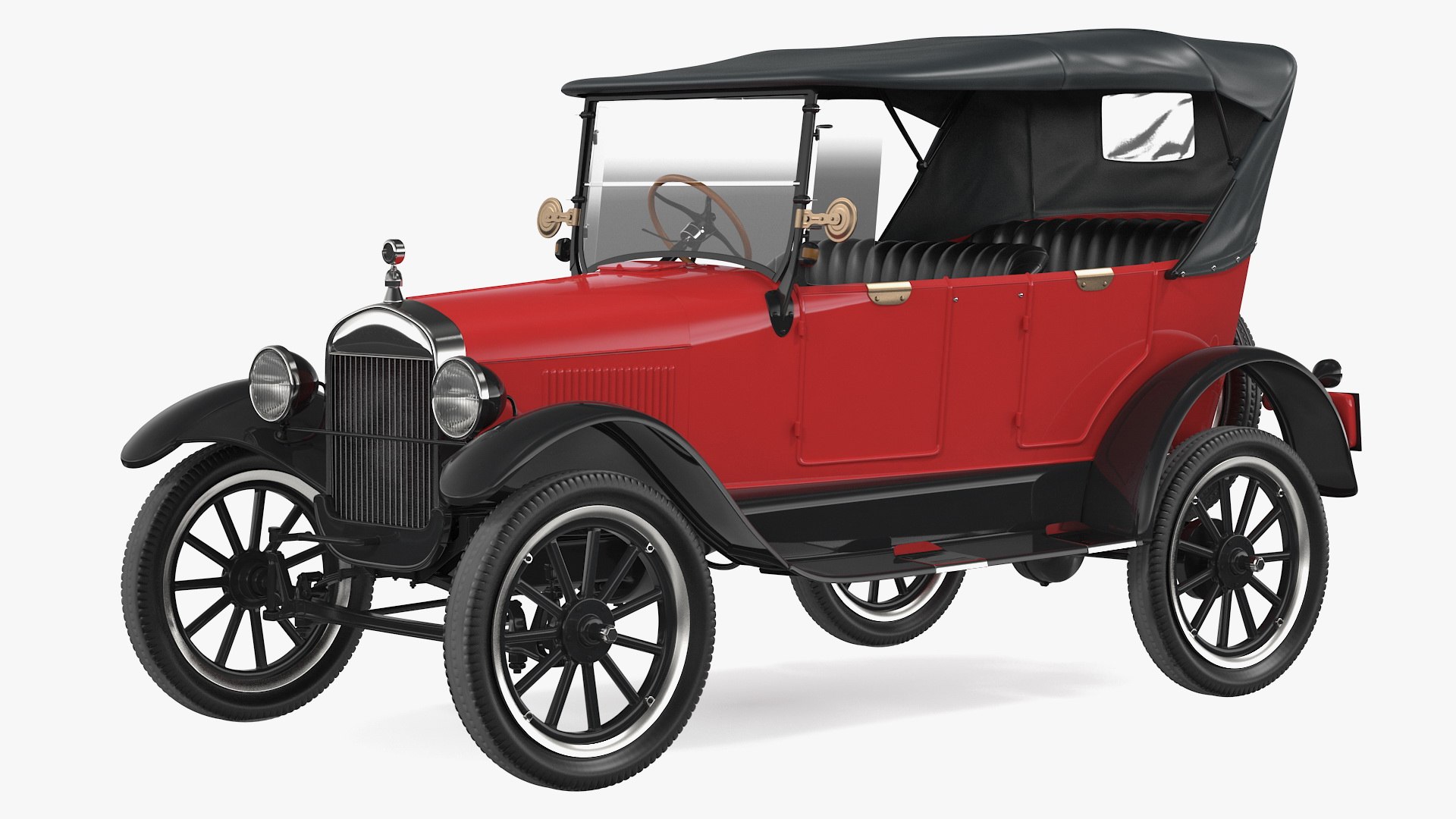 Classic vintage 20s car model - TurboSquid 1551732