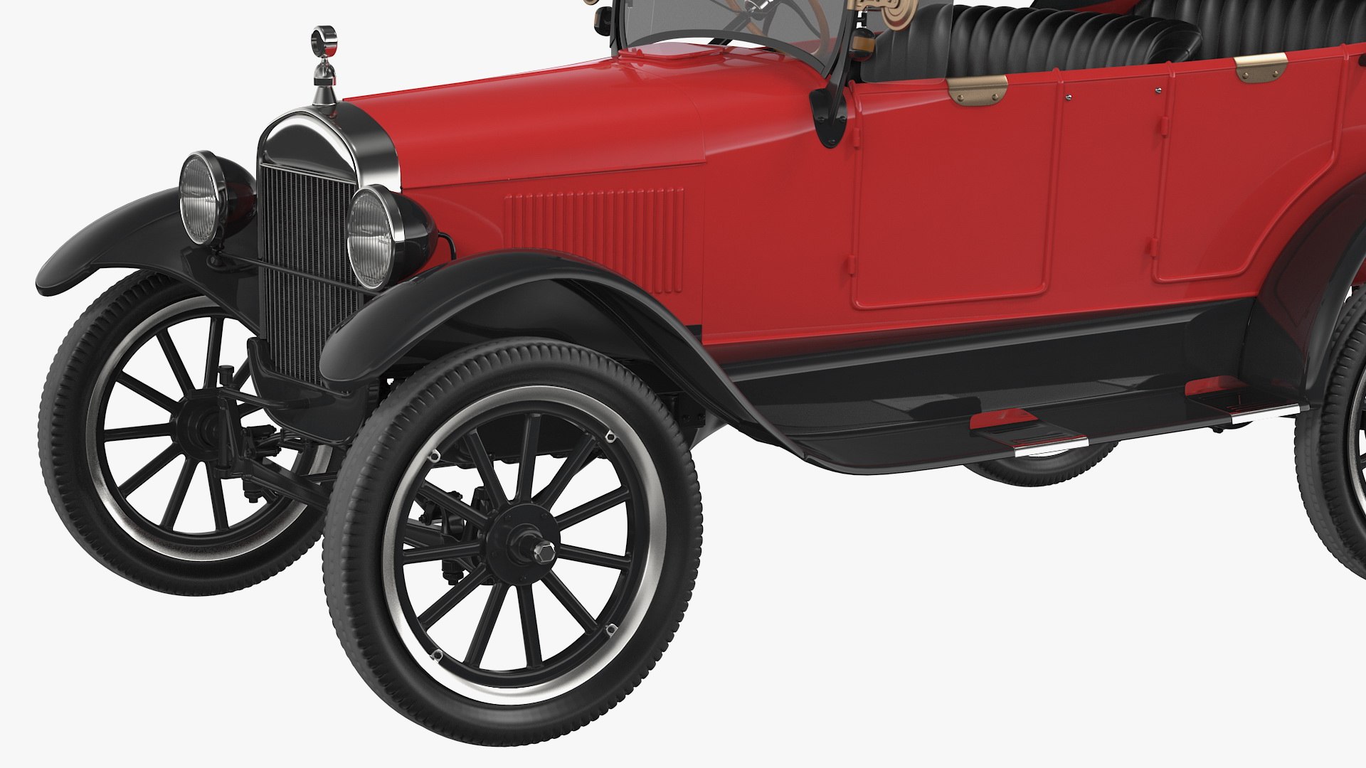 Classic vintage 20s car model - TurboSquid 1551732