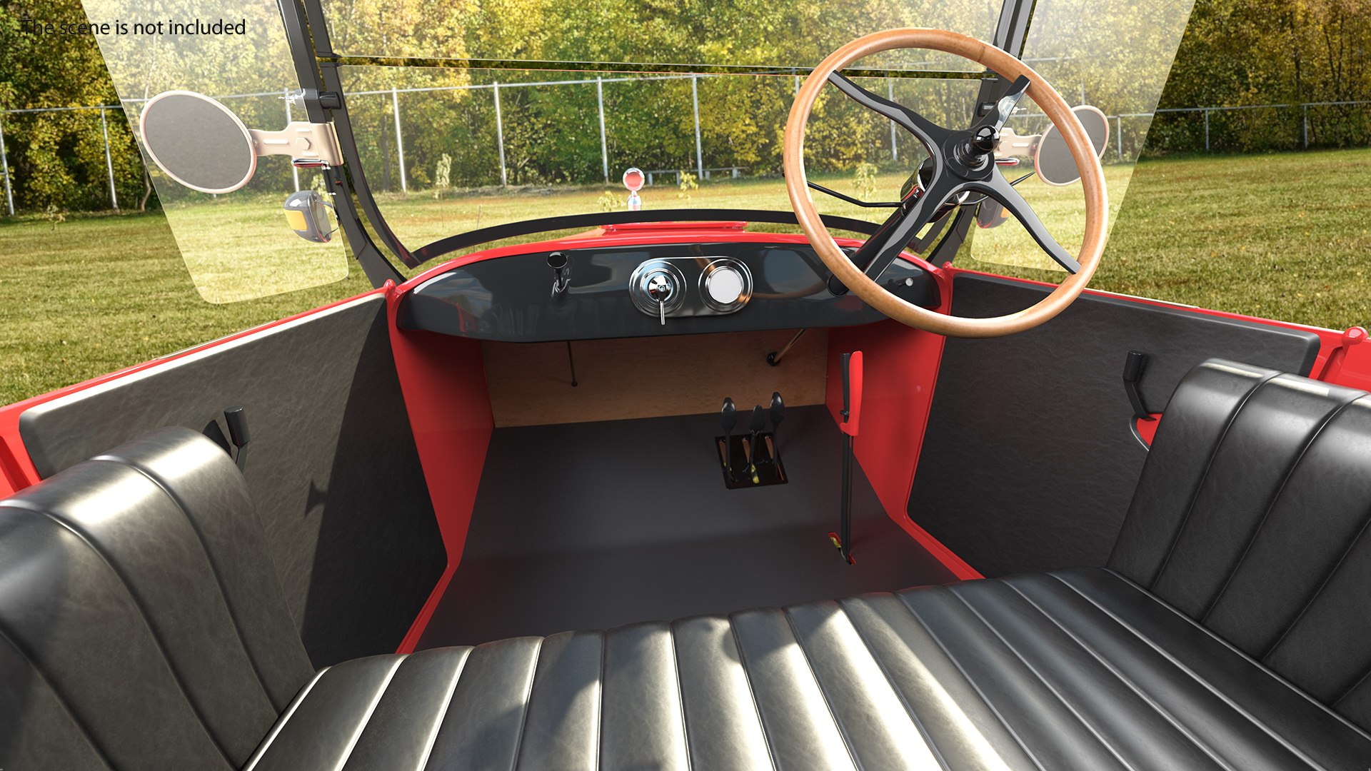 Classic vintage 20s car model - TurboSquid 1551732