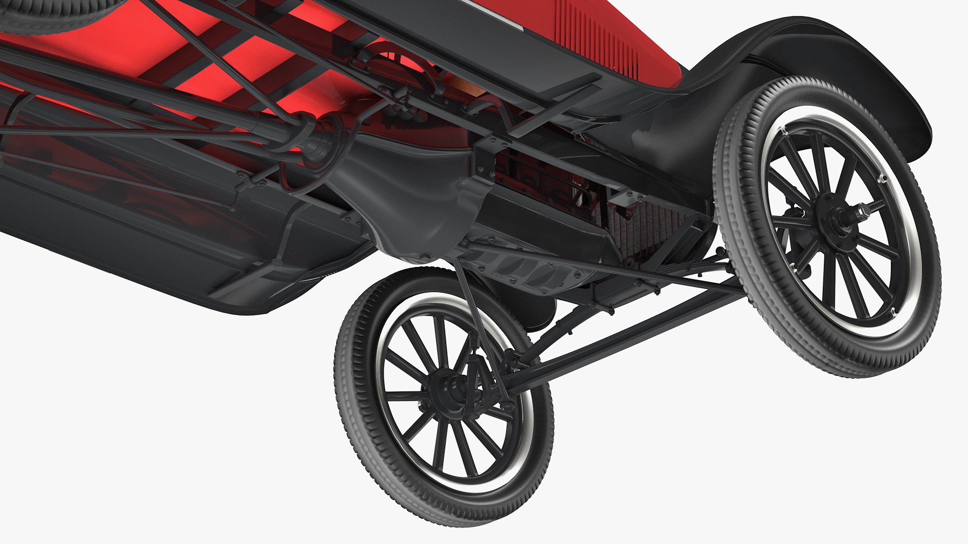 Classic vintage 20s car model - TurboSquid 1551732