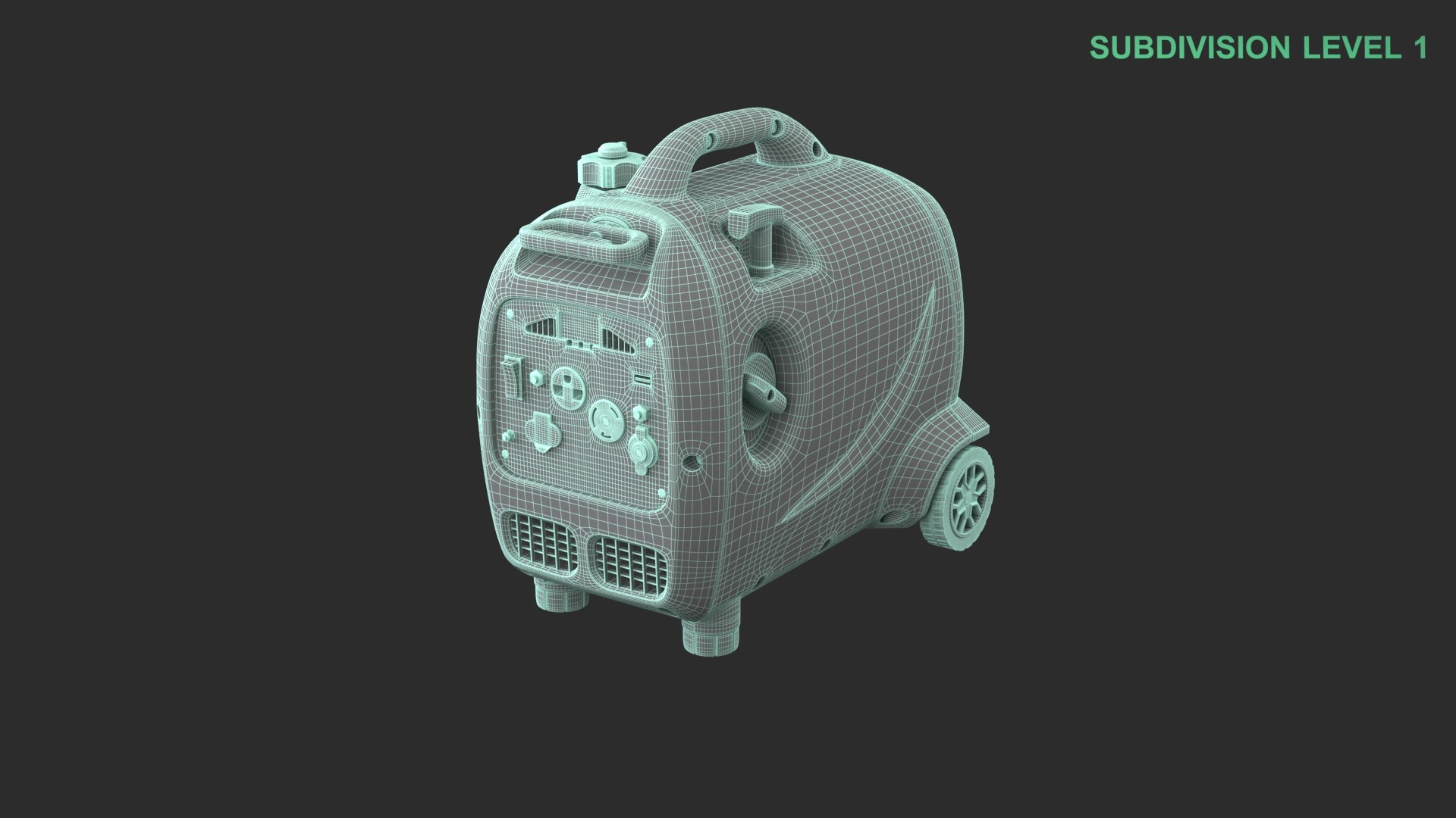 3D Portable Generator - TurboSquid 2340158