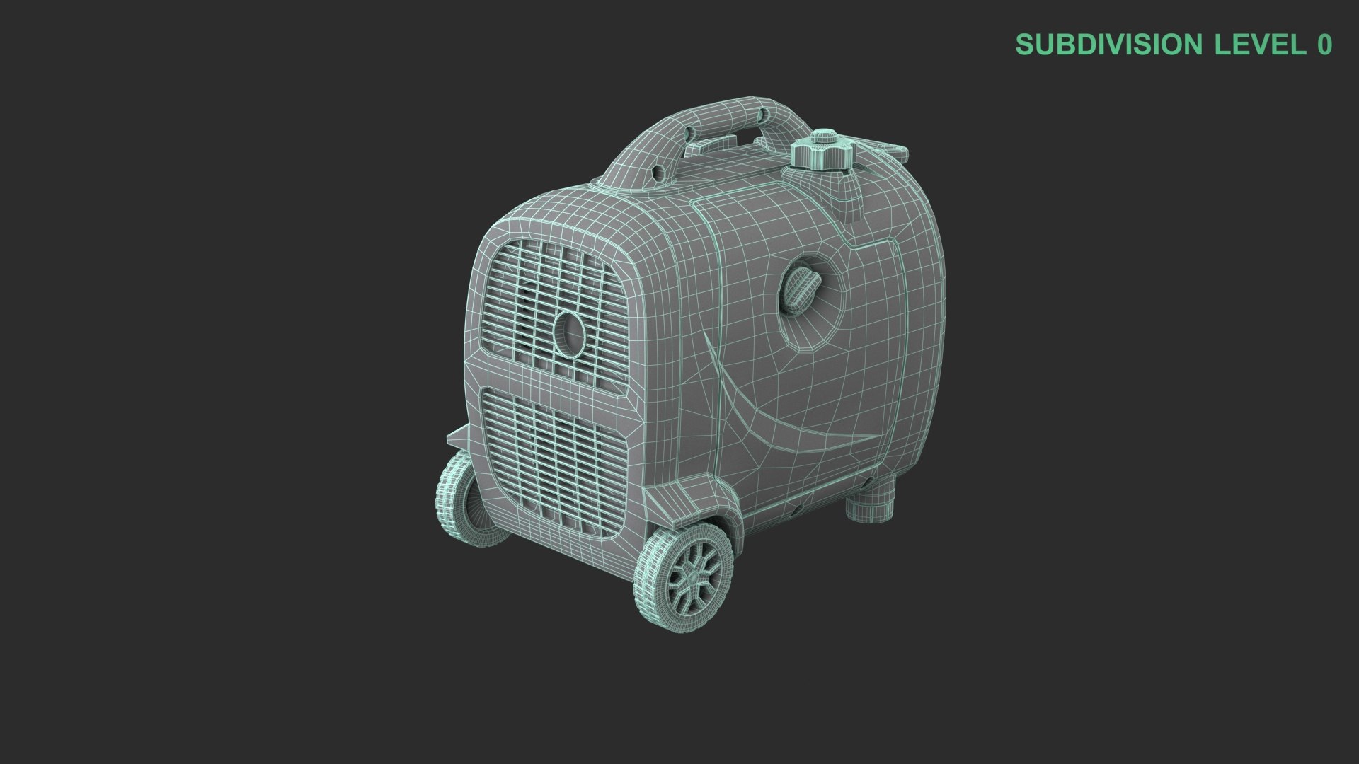 3D Portable Generator - TurboSquid 2340158