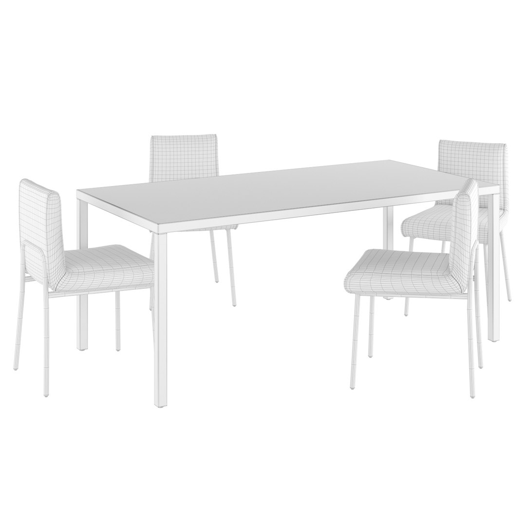 3D Table Nova Chair Rafa - TurboSquid 1868469