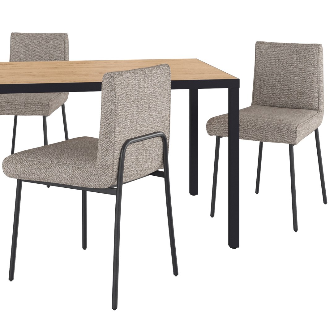 3D Table Nova Chair Rafa - TurboSquid 1868469