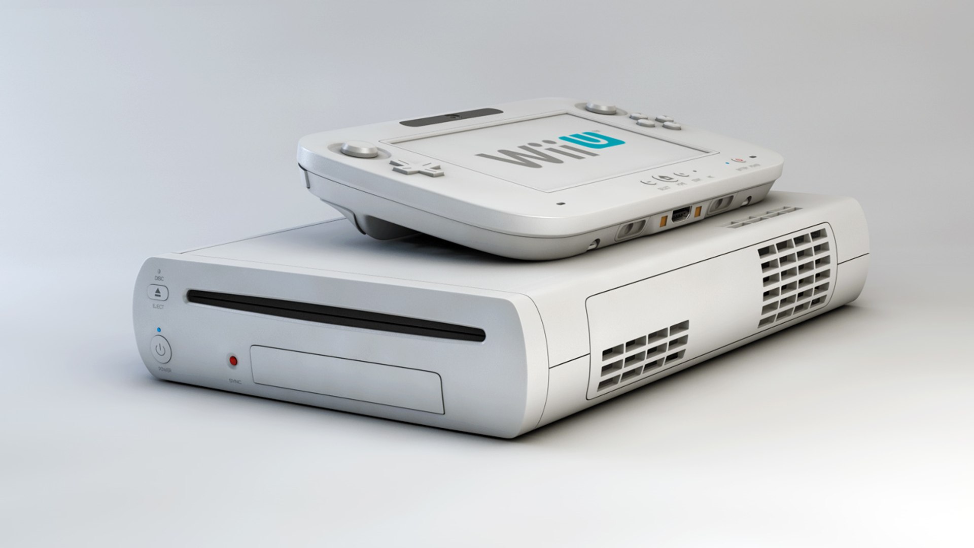 3d Wii U Model