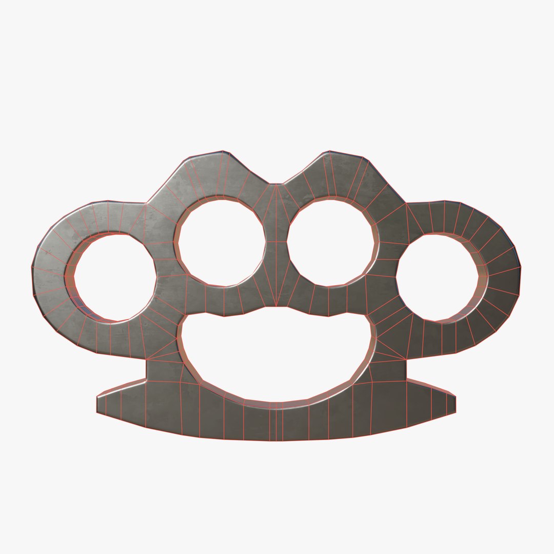 Free Brass Knuckles 3D Model - TurboSquid 2105362