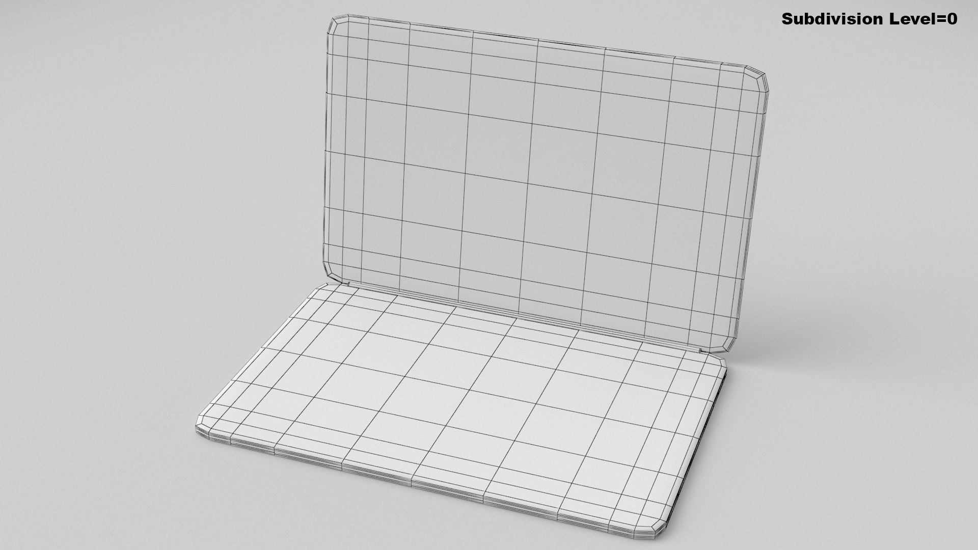 Low Poly Laptop 3D Model - TurboSquid 1787480
