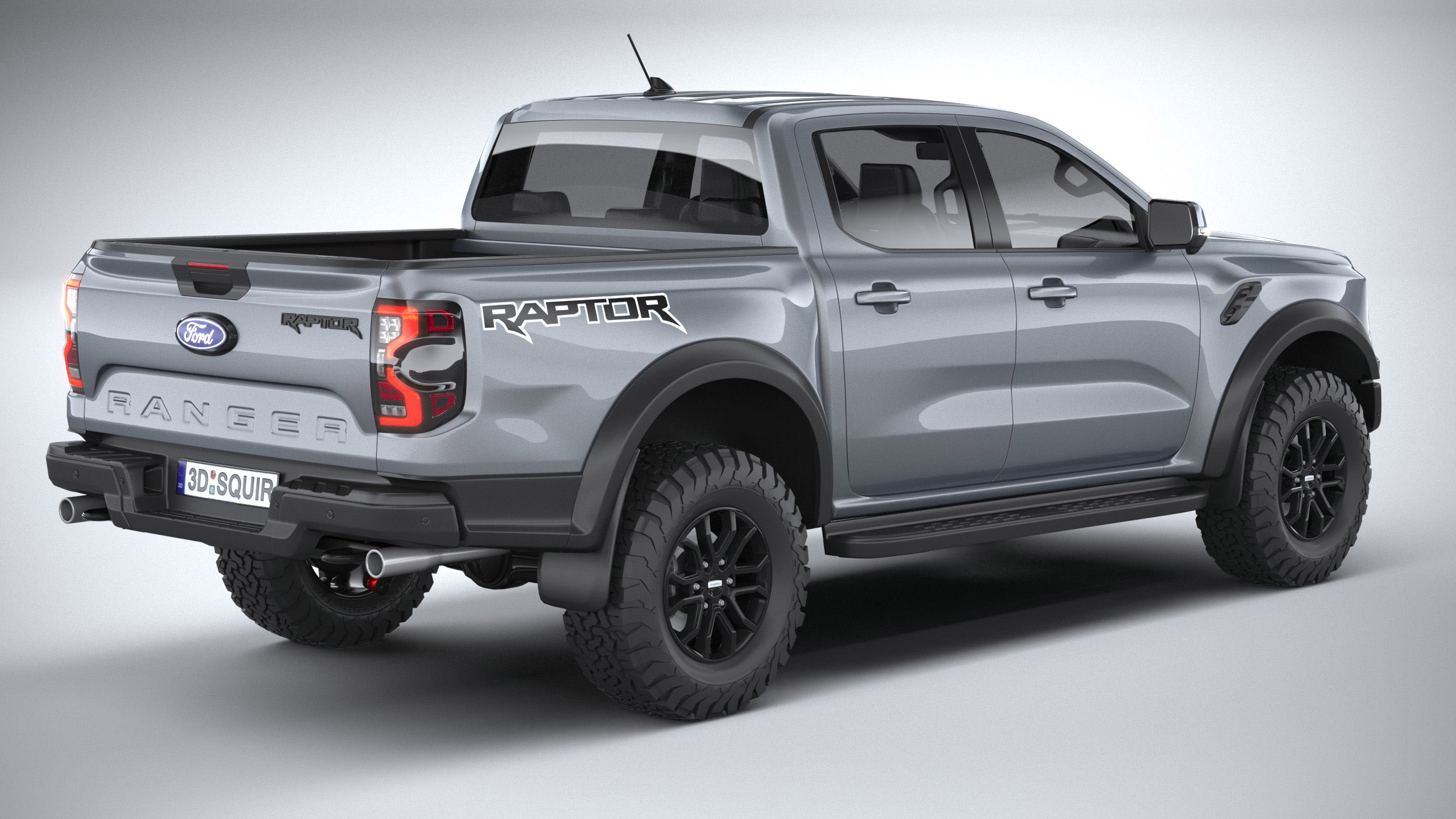 modelo 3d Ford Ranger Raptor 2023 - TurboSquid 2004477
