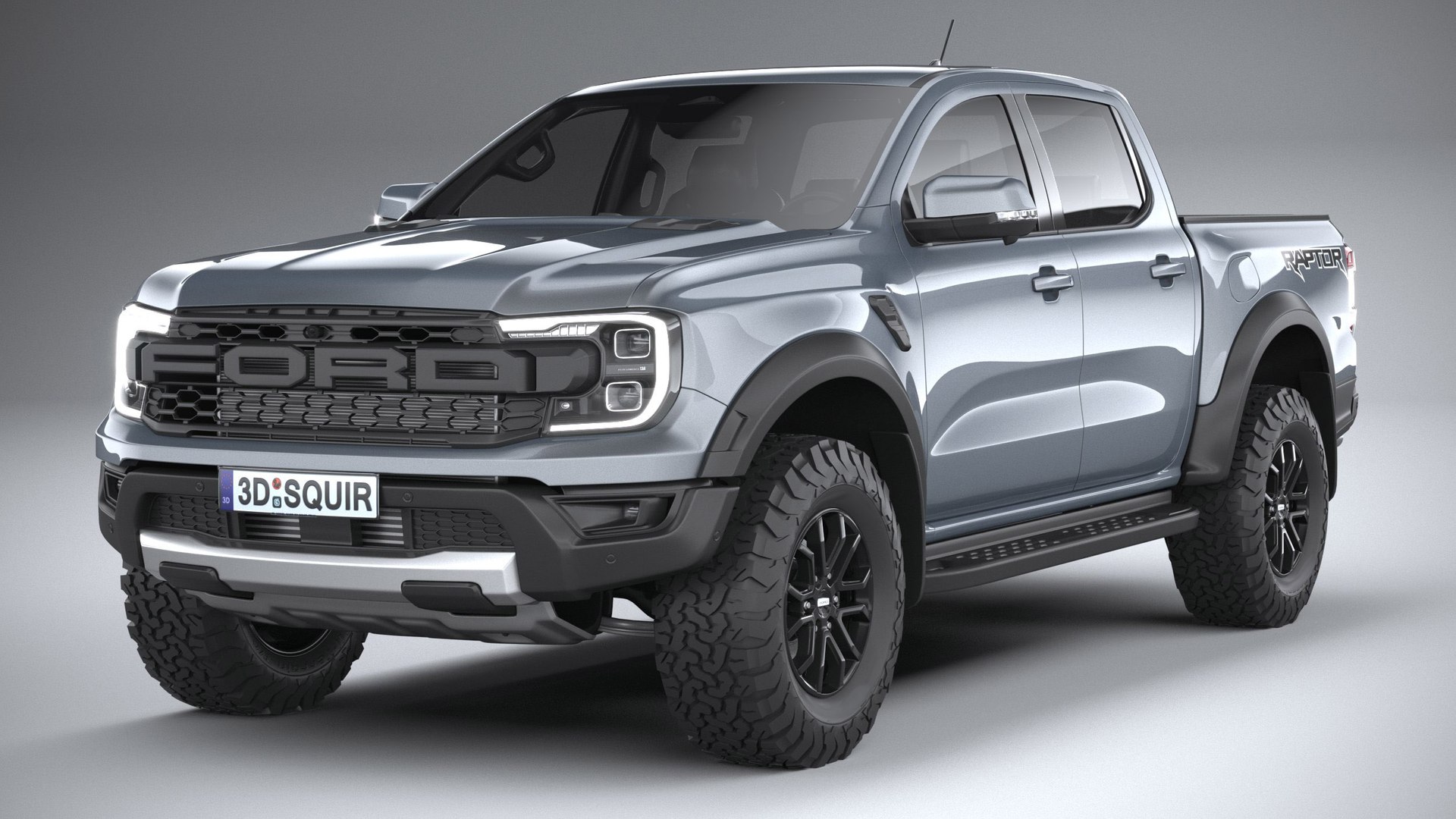 3D Ford Ranger Raptor 2023 - TurboSquid 2004477