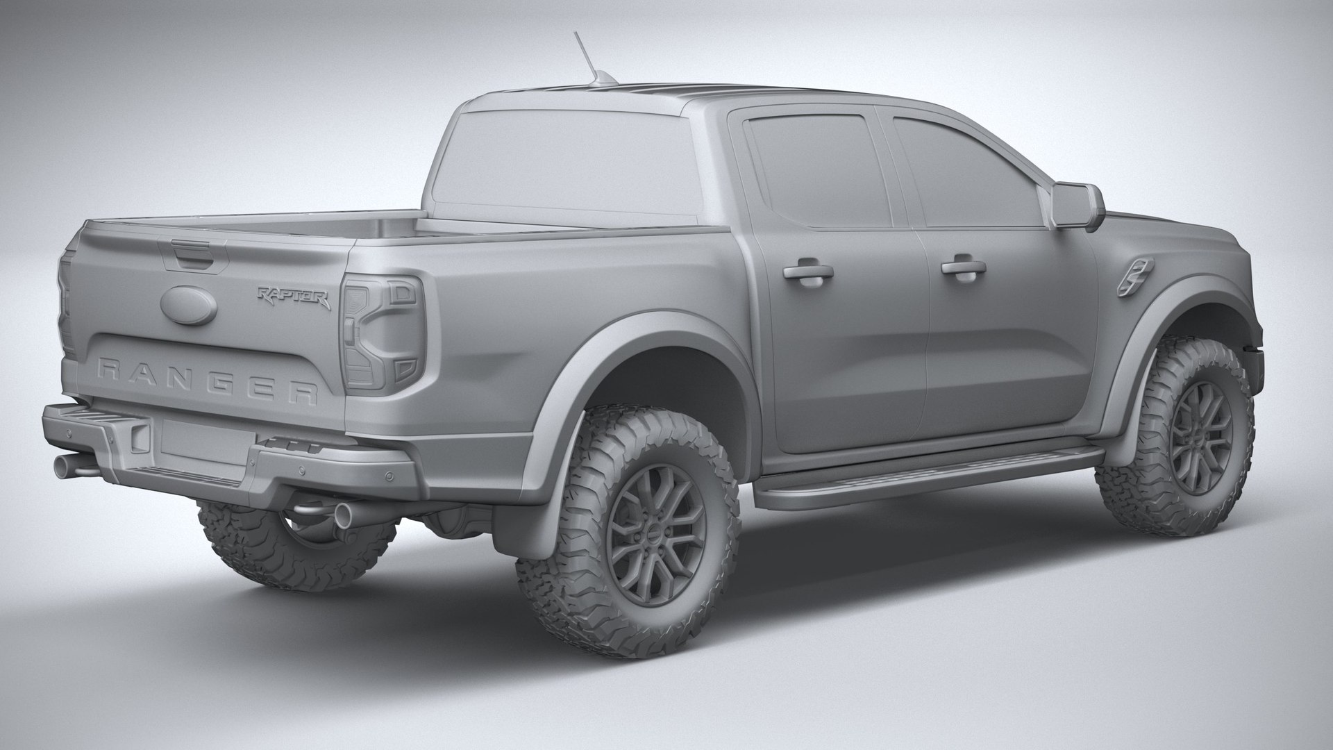 3D Ford Ranger Raptor 2023 - TurboSquid 2004477