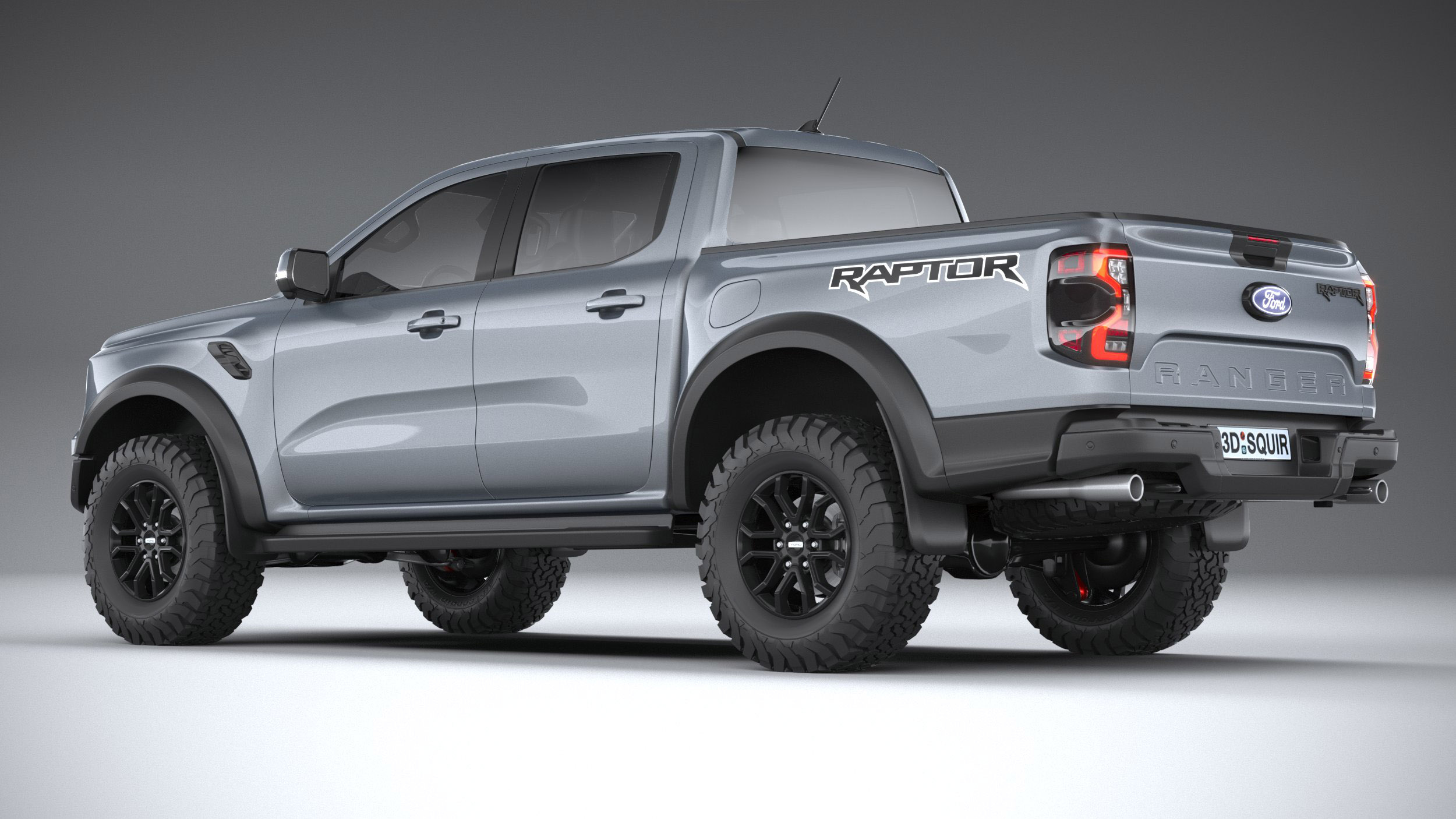 modelo 3d Ford Ranger Raptor 2023 - TurboSquid 2004477