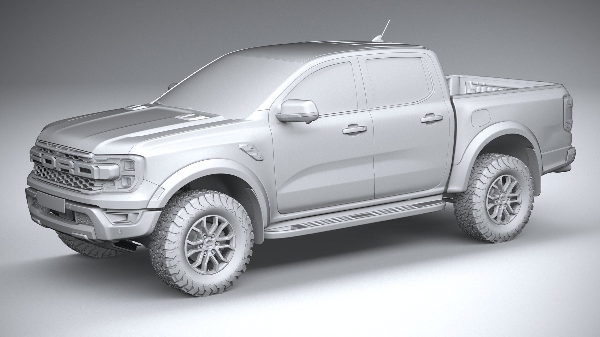 3D Ford Ranger Raptor 2023 - TurboSquid 2004477