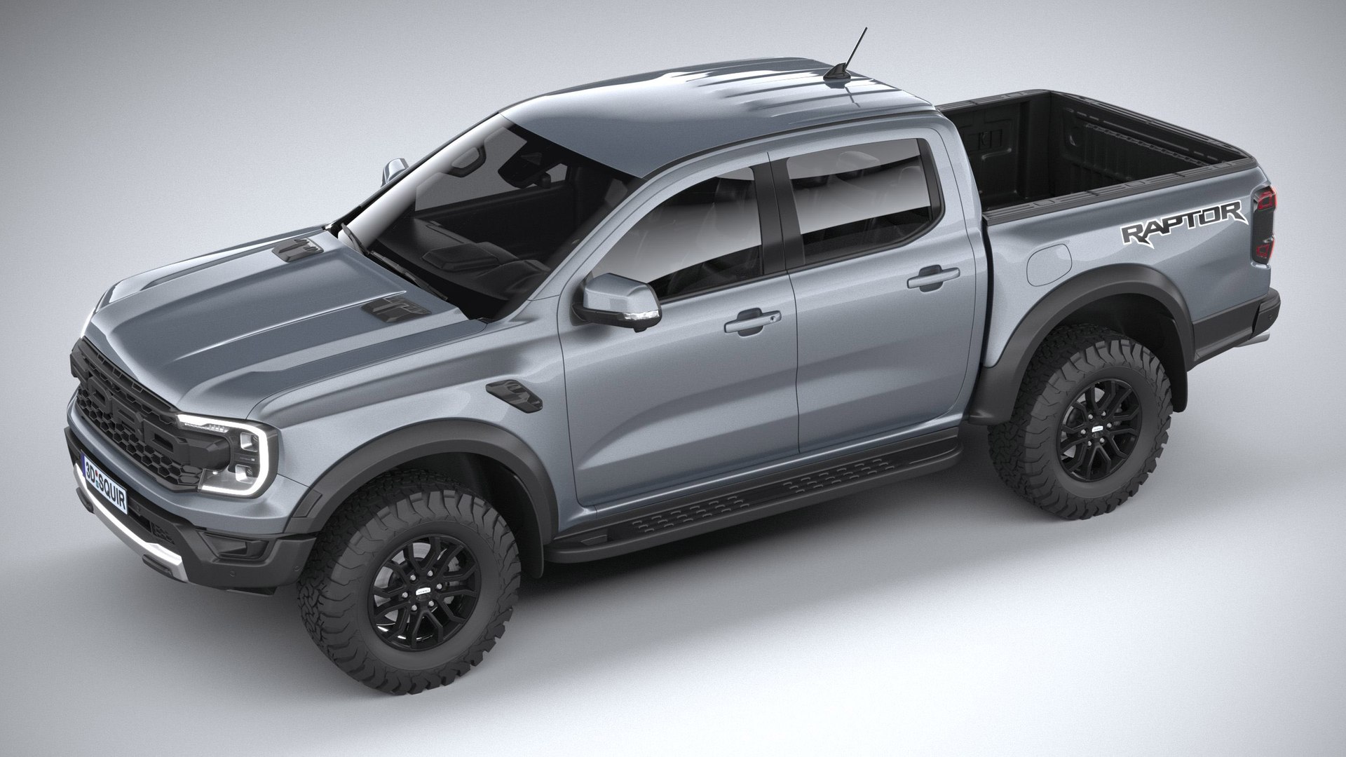 3D Ford Ranger Raptor 2023 - TurboSquid 2004477