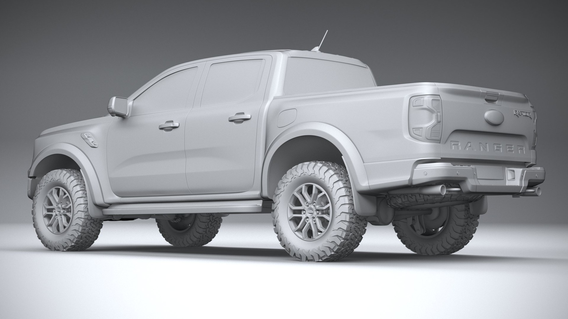 3D Ford Ranger Raptor 2023 - TurboSquid 2004477