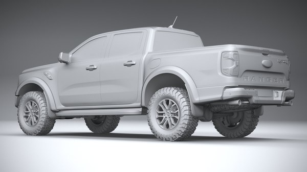 modelo 3d Ford Ranger Raptor 2023 - TurboSquid 2004477