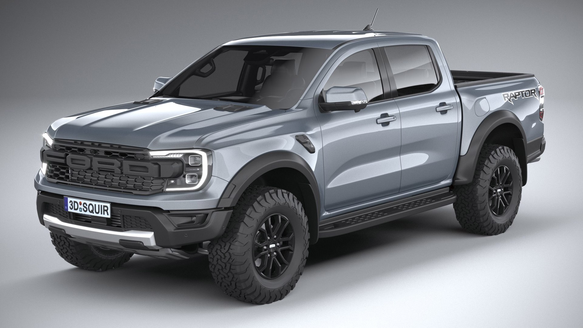 3D Ford Ranger Raptor 2023 - TurboSquid 2004477