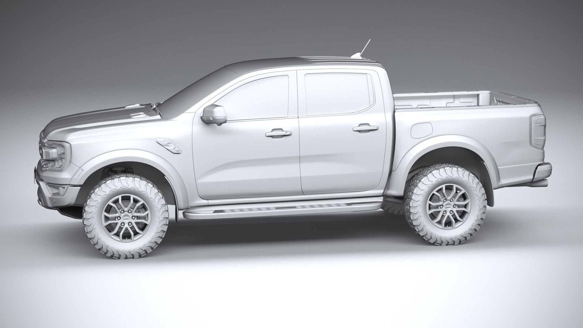 3D Ford Ranger Raptor 2023 - TurboSquid 2004477