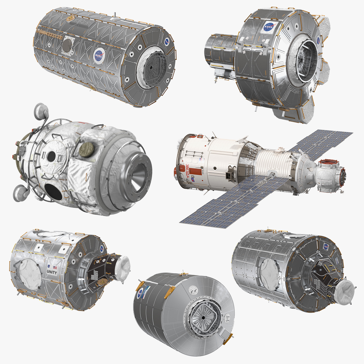 3D iss modules 5 - TurboSquid 1691182