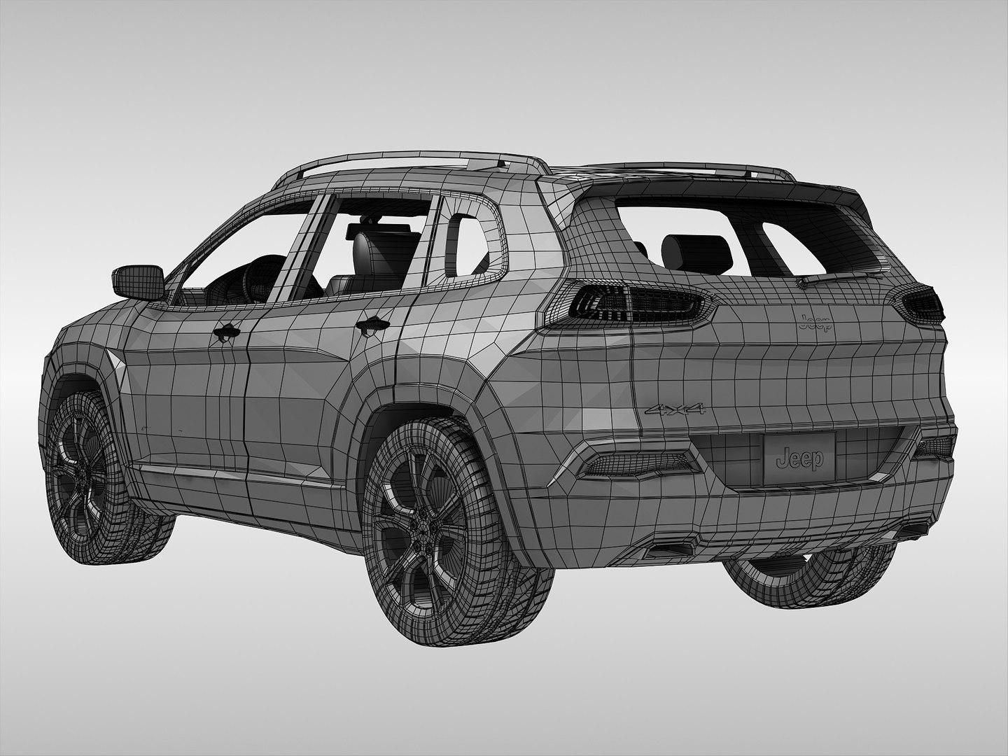 Jeep Car 3d Model
