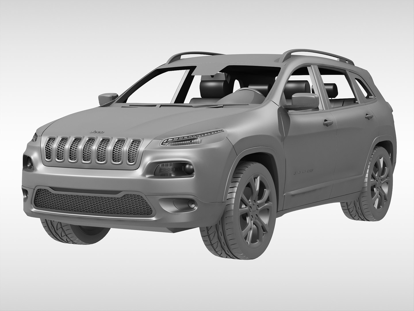 Jeep Car 3d Model