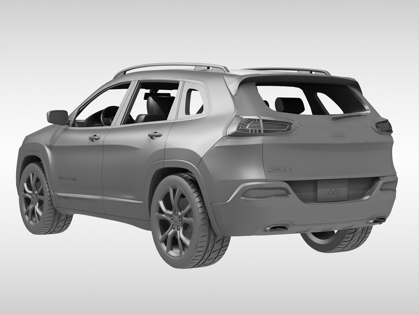 Jeep Car 3d Model