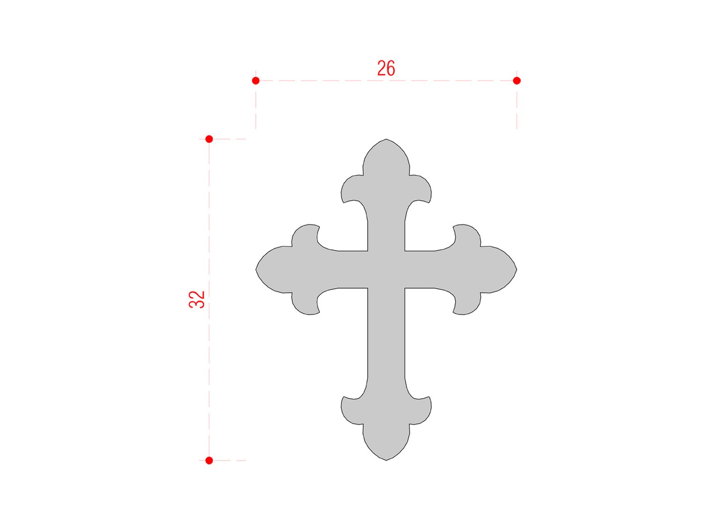 3D Cross Model - TurboSquid 1387196