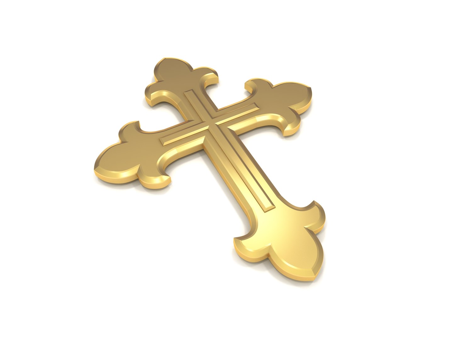 3D Cross Model - TurboSquid 1387196