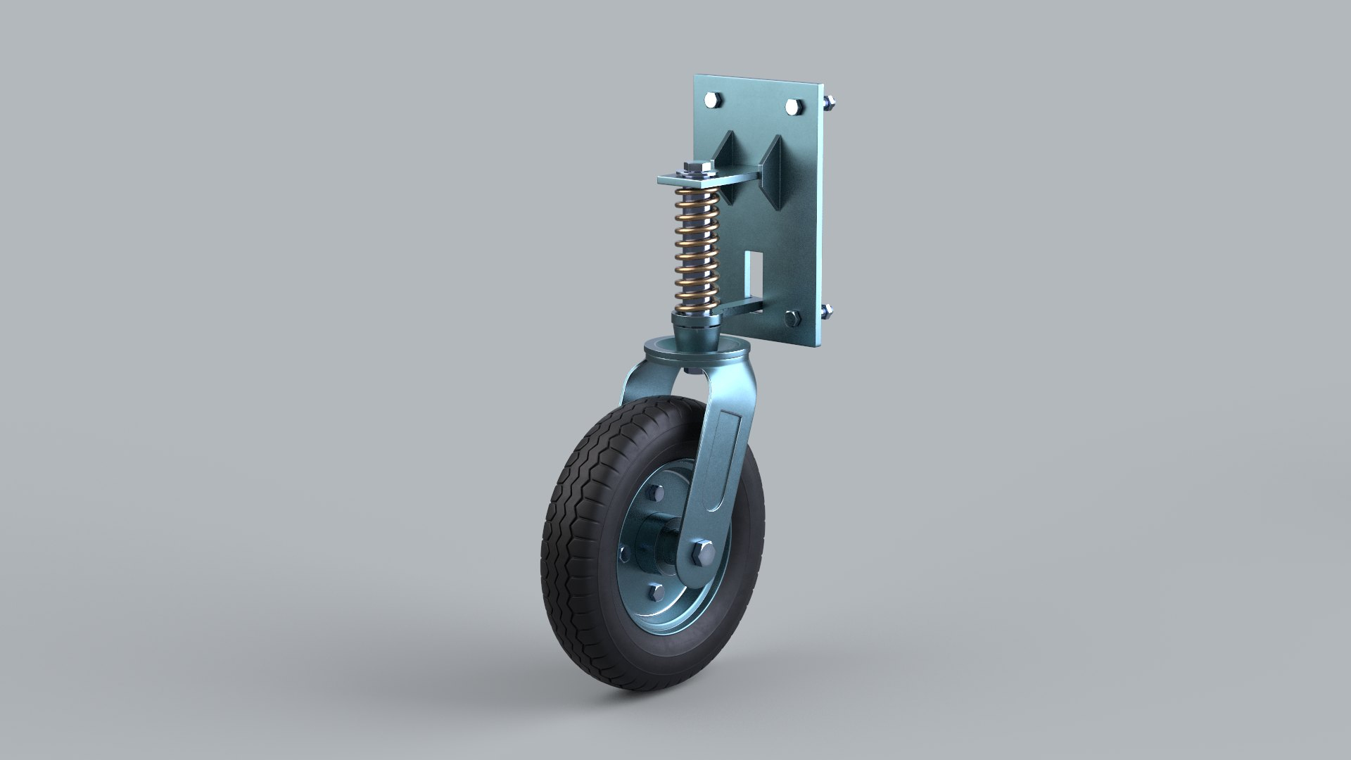 Gate Wheel 3D Model - TurboSquid 1465273