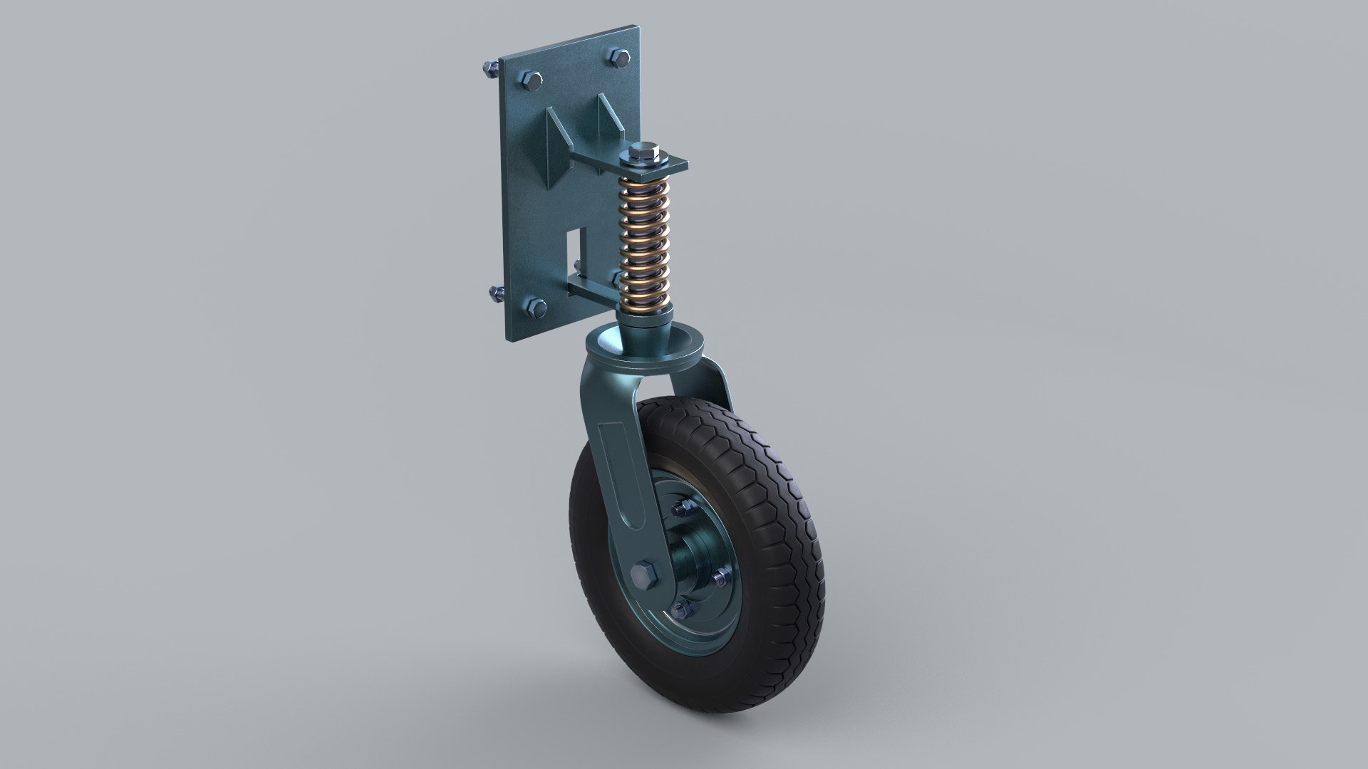 Gate Wheel 3D Model - TurboSquid 1465273