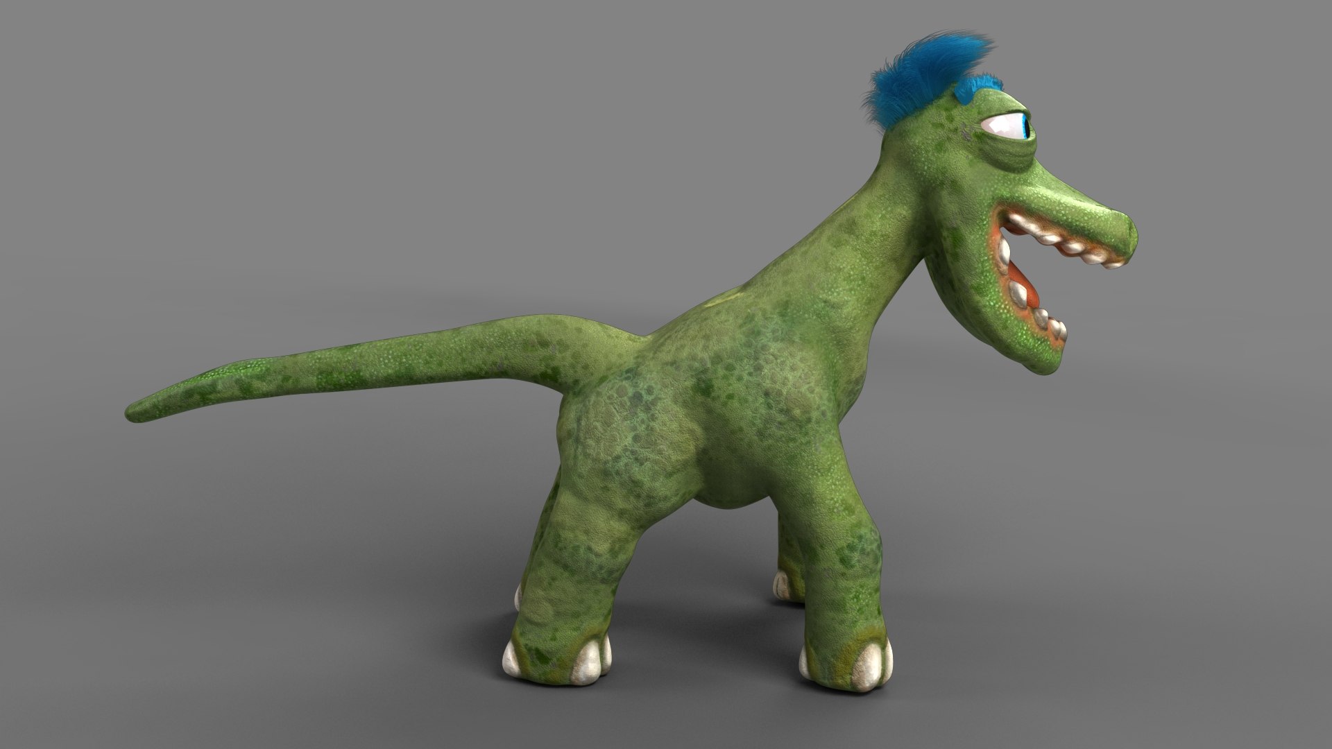 Dinosaur Cartoon Model - TurboSquid 1359560