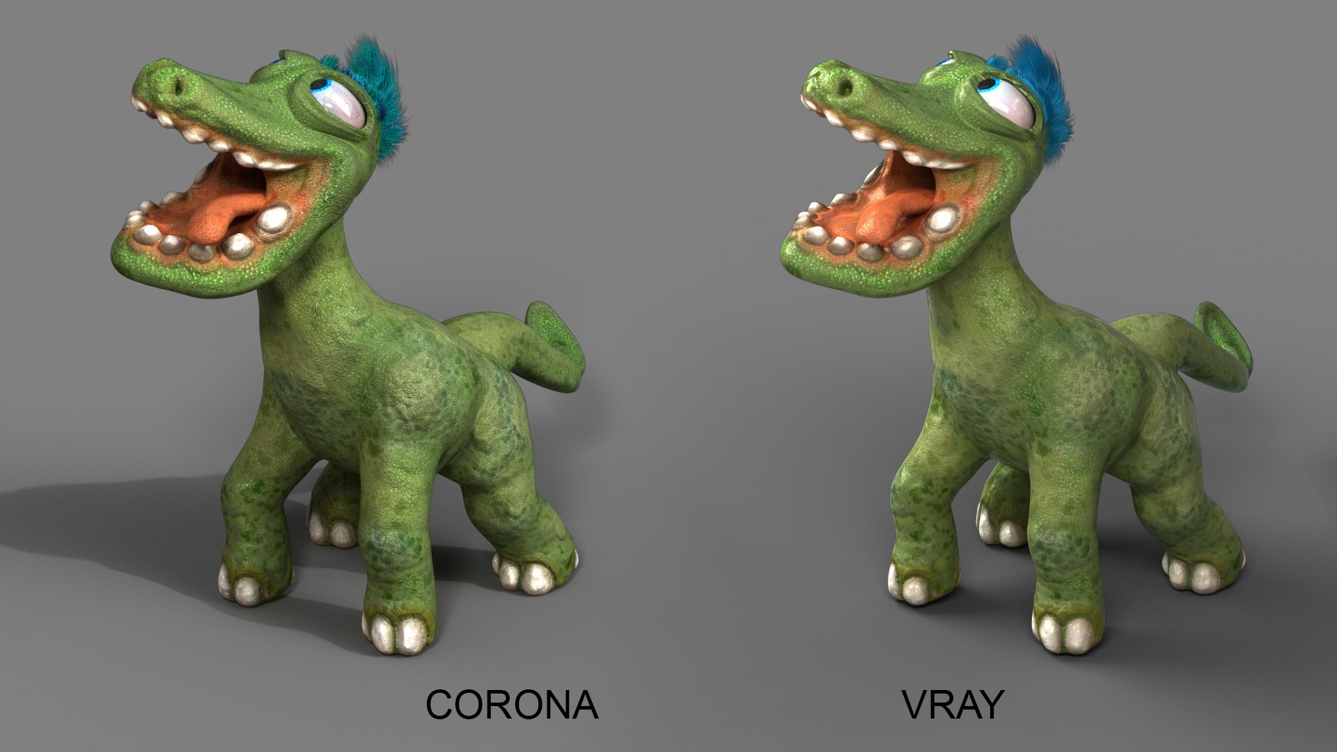 Dinosaur Cartoon Model - TurboSquid 1359560