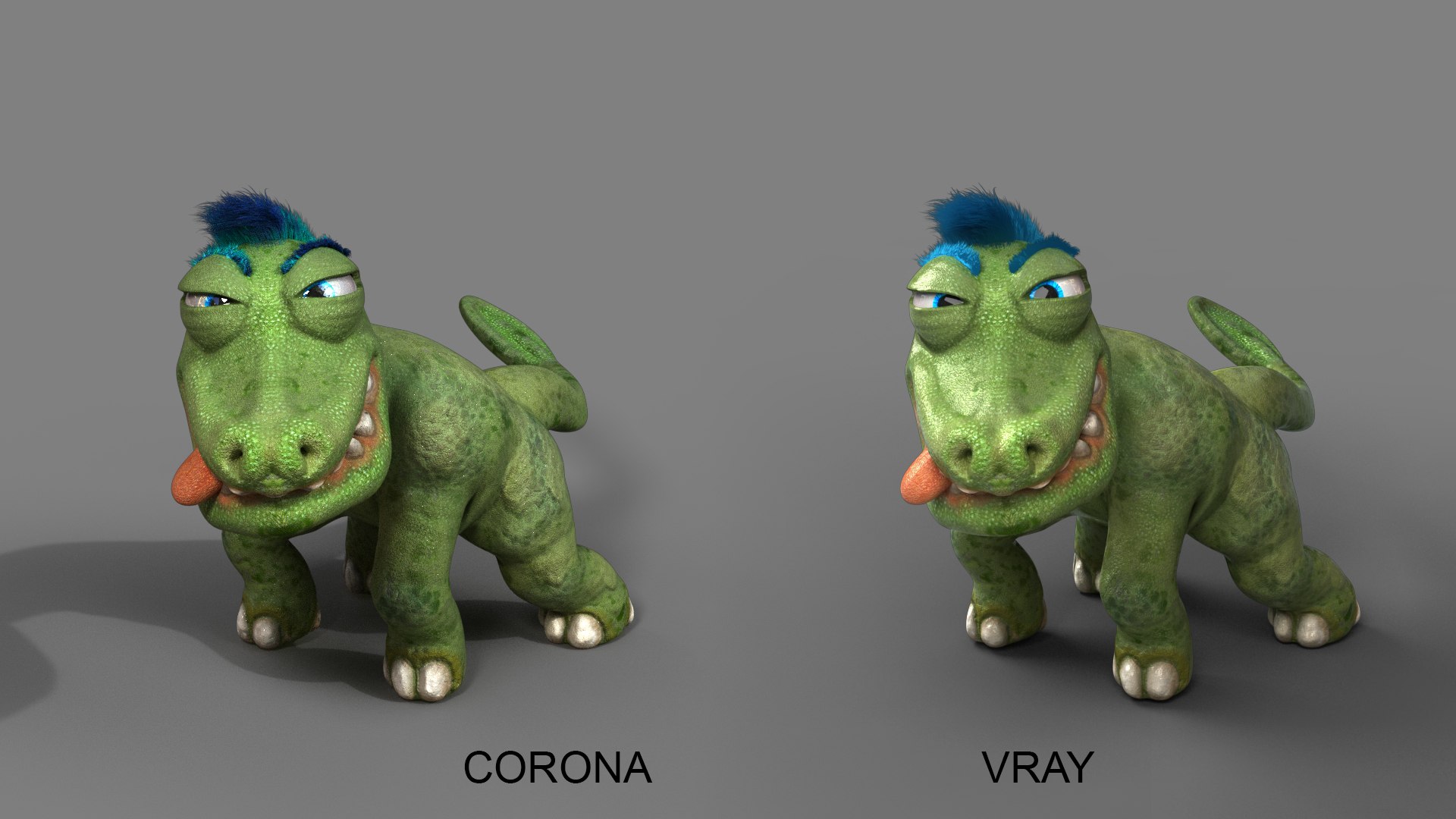 Dinosaur Cartoon Model - TurboSquid 1359560