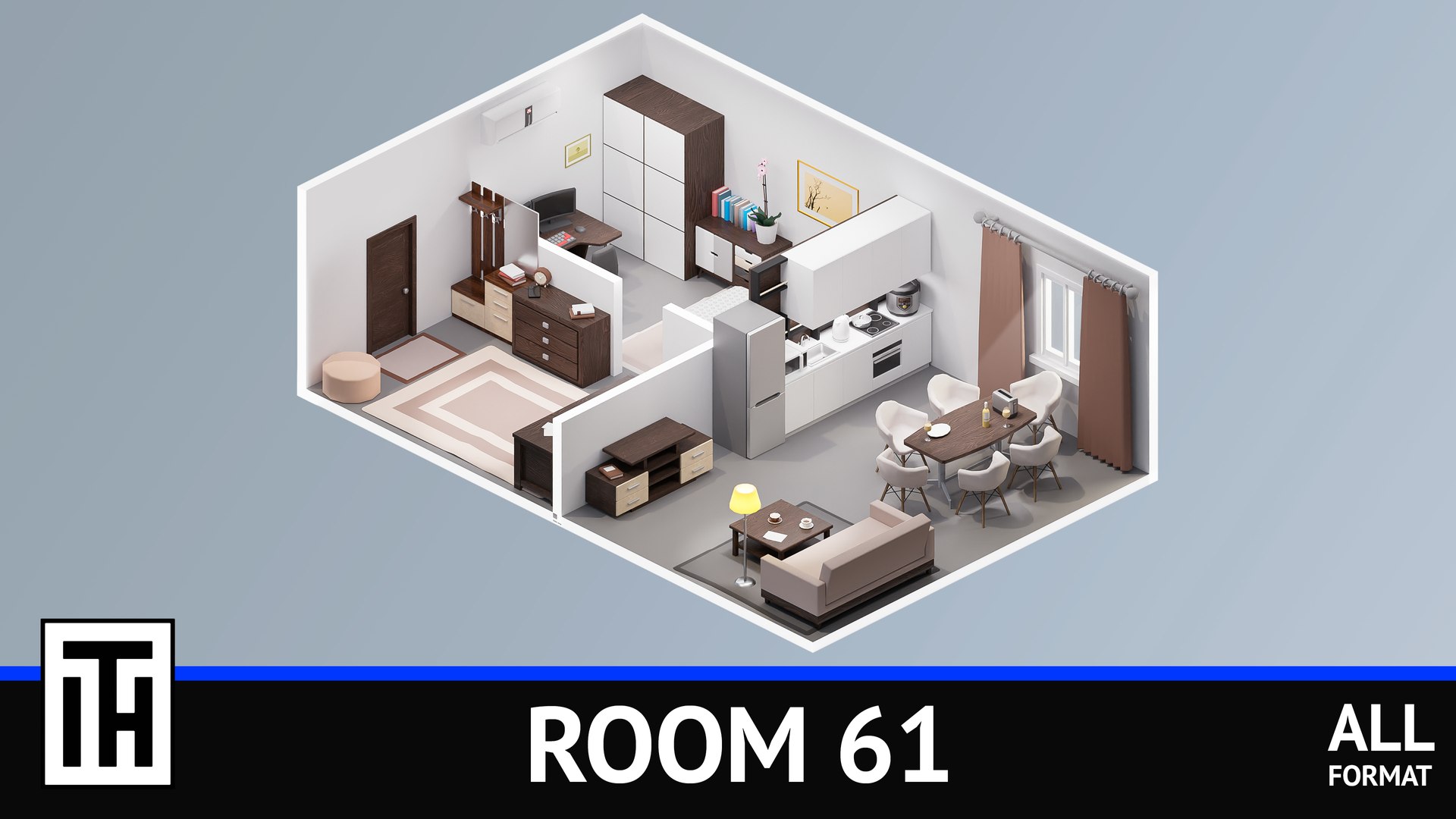 3D Model Room 61 - TurboSquid 2152318