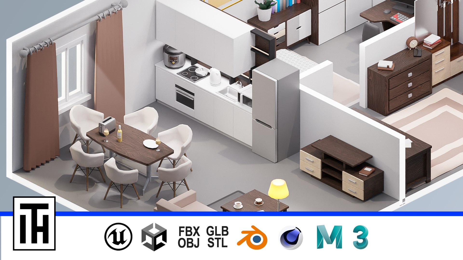 3D Model Room 61 - TurboSquid 2152318