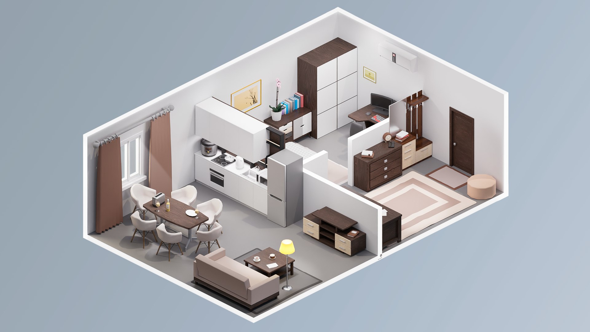 3D Model Room 61 - TurboSquid 2152318
