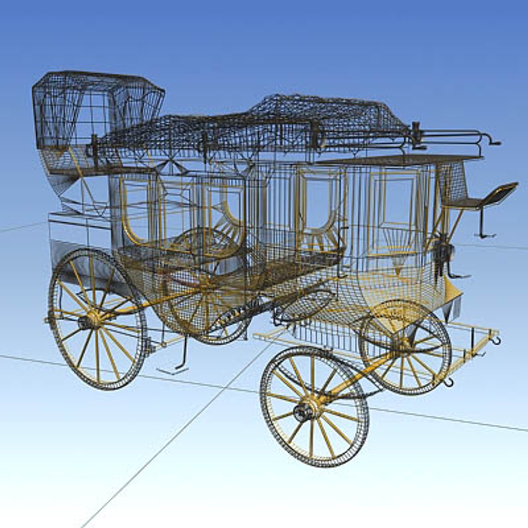 Camerlata Carriage 3d Model