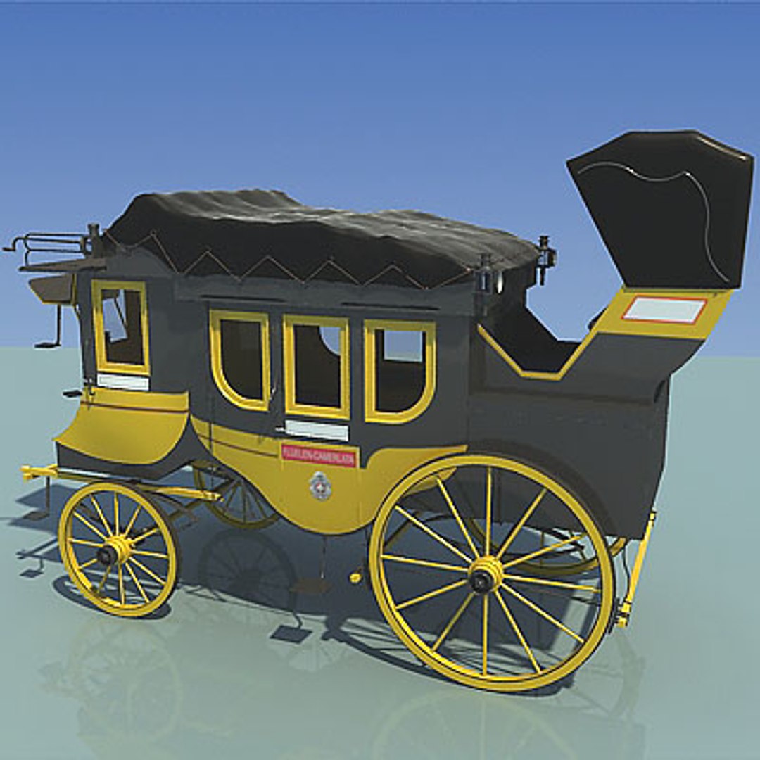 Camerlata Carriage 3d Model