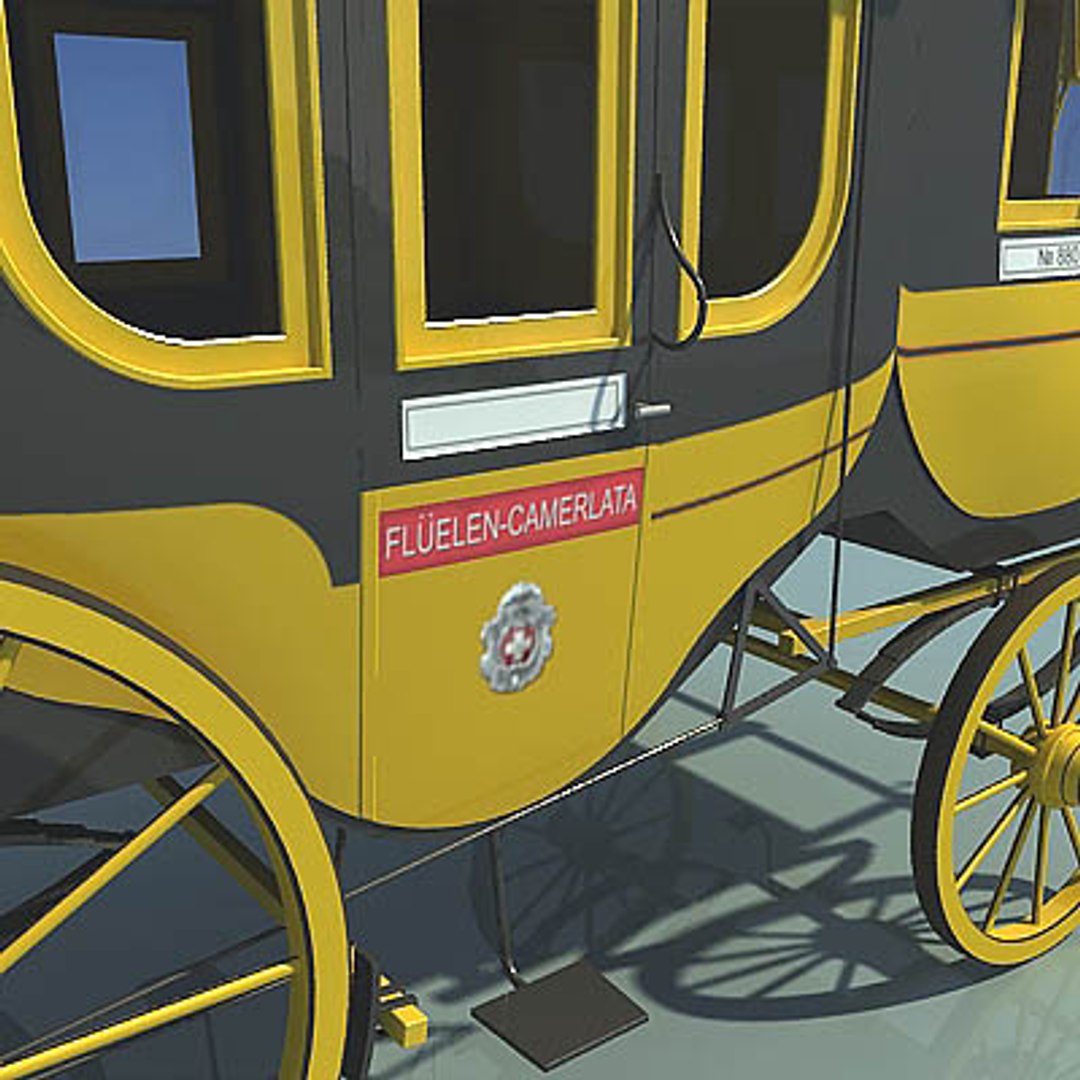 Camerlata Carriage 3d Model