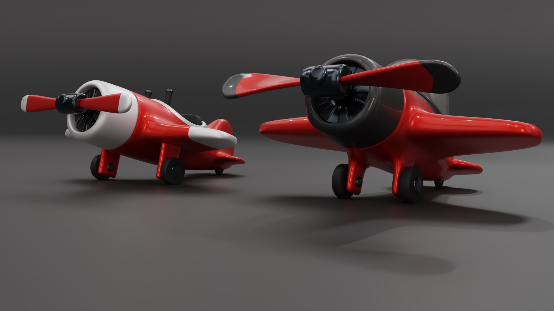 Cartoon Planes Model - TurboSquid 2171794