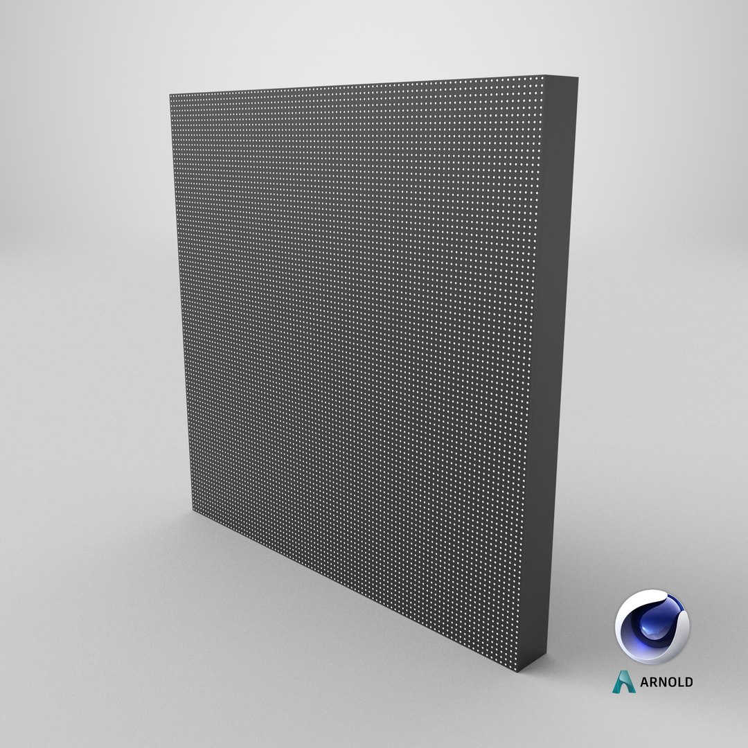 Led Panel 3D Model - TurboSquid 1326466