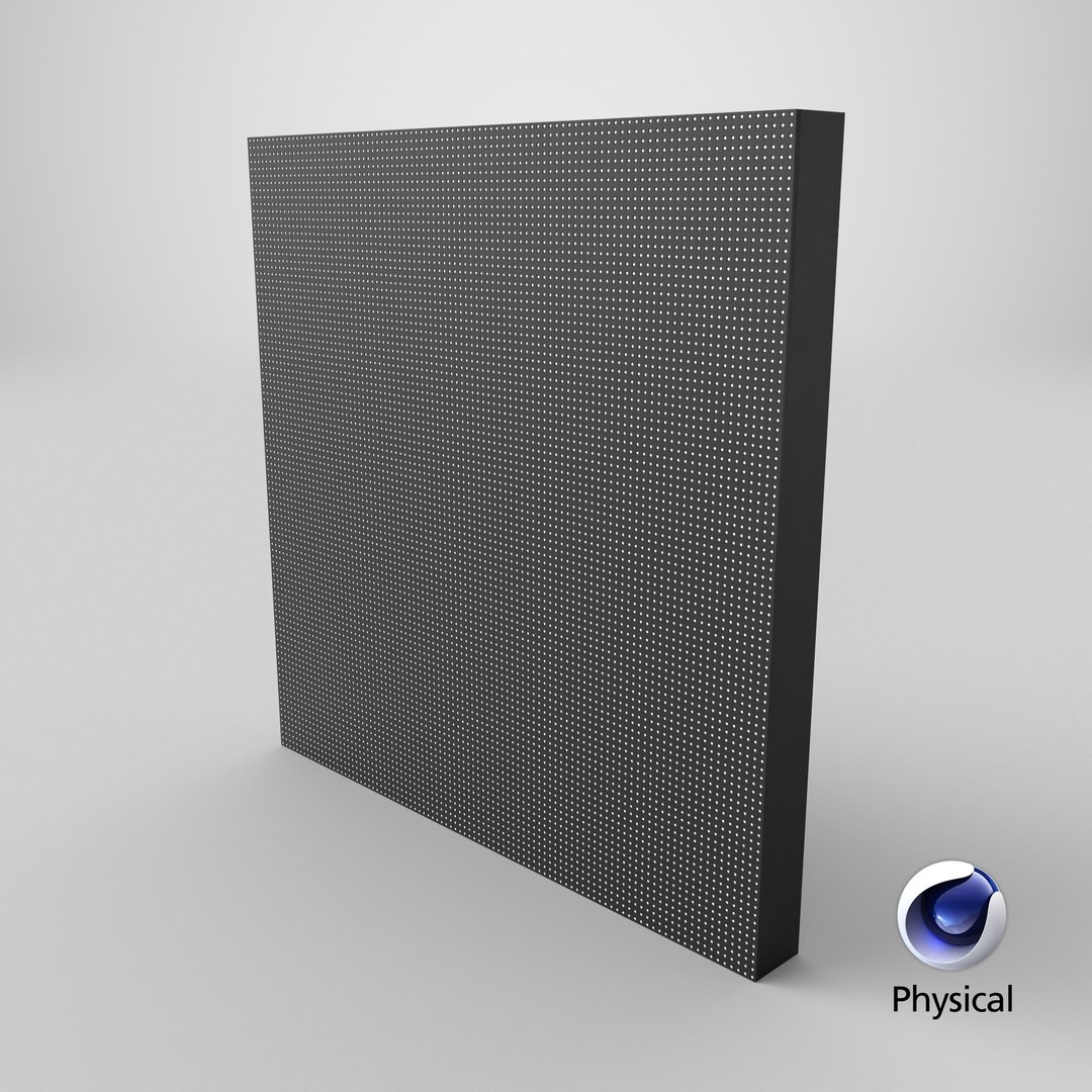 Led Panel 3D Model - TurboSquid 1326466